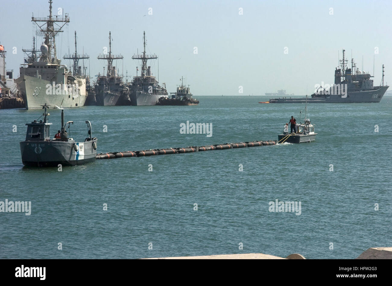 Oil spill response vessel hi-res stock photography and images - Alamy