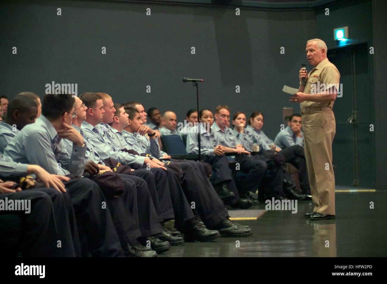 Commander of naval surface forces hi-res stock photography and images ...