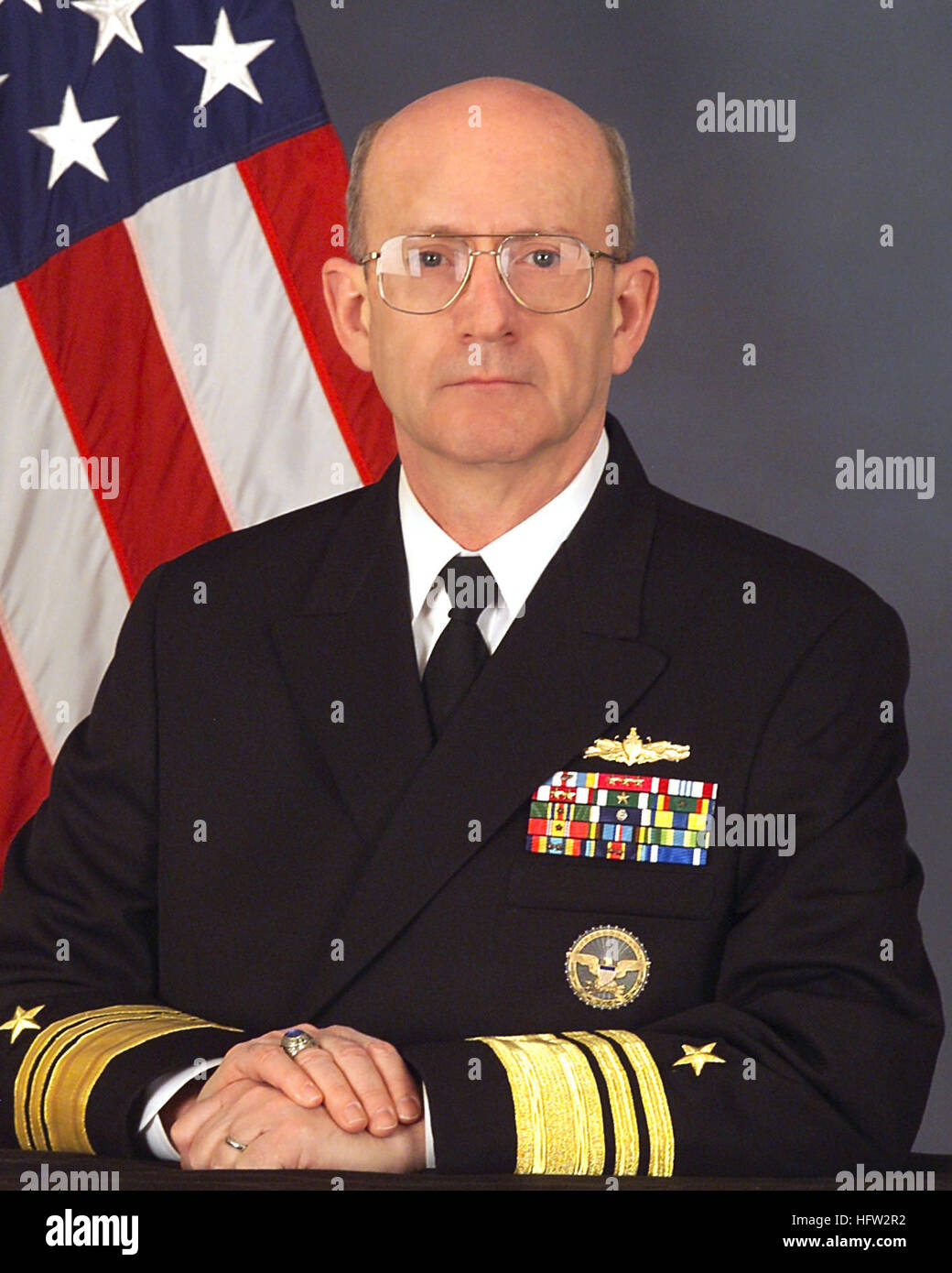 VADM Robert T Moeller Stock Photo - Alamy