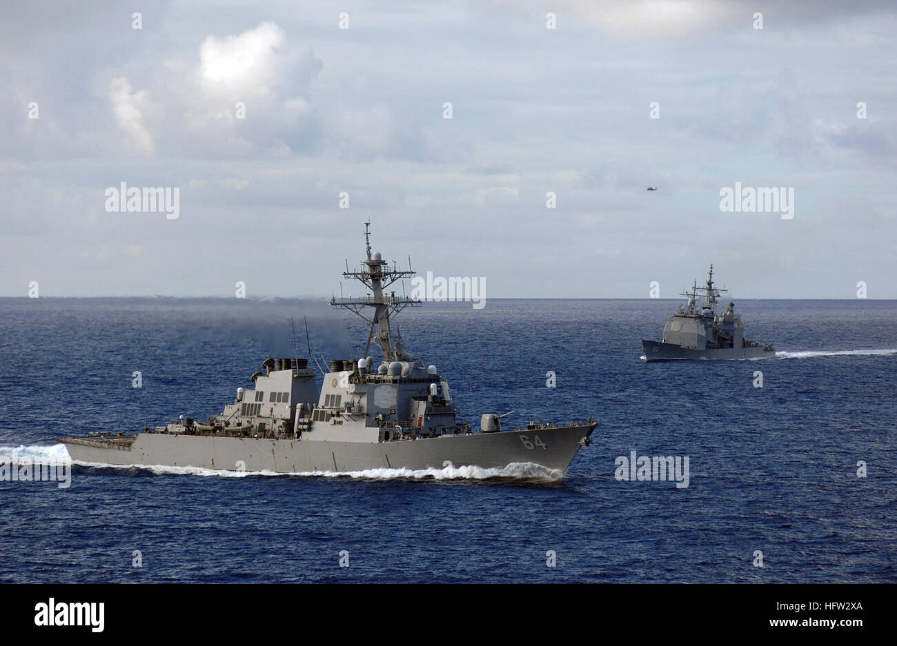 071112-N-8923M-016 ATLANTIC OCEAN (Nov. 12, 2007) - Guided-missile ...