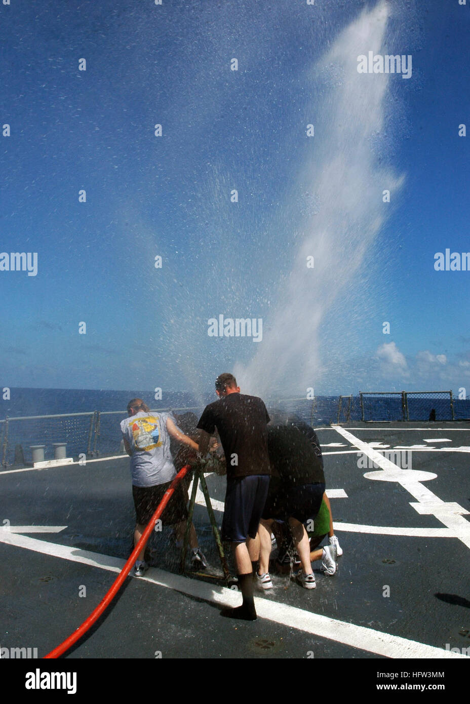071130-N-4014G-115 INDIAN OCEAN (Nov. 30, 2007) Sailors aboard the ...