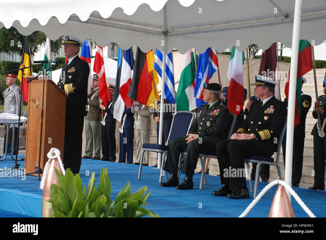 Allied joint forces command naples hi-res stock photography and images ...