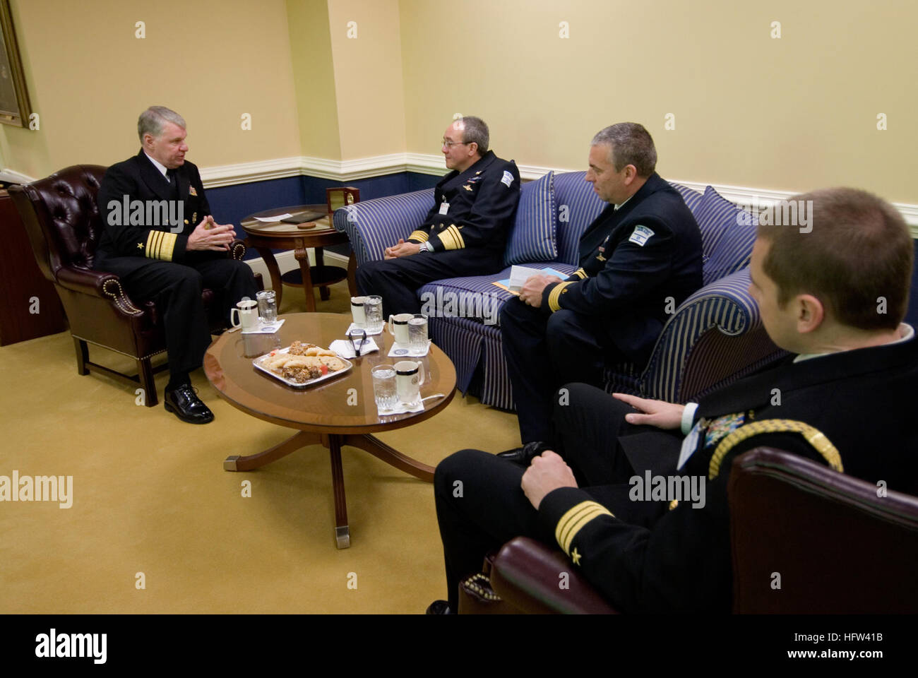 071204-N-8273J-020 PENTAGON (Dec. 4, 2007) Chief of Naval Operations ...