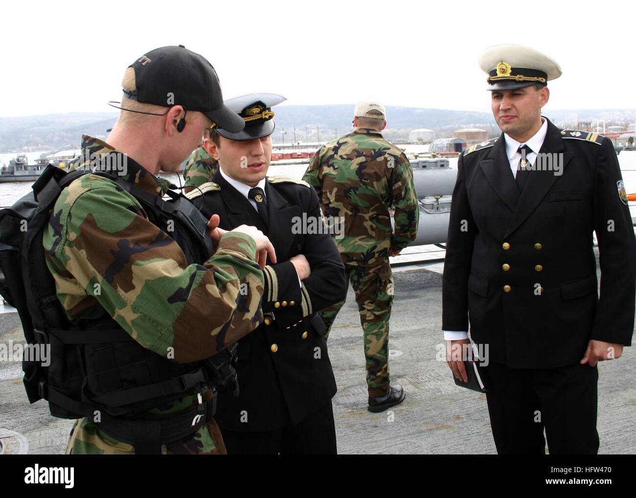 Bulgarian navy sailors hi-res stock photography and images - Alamy