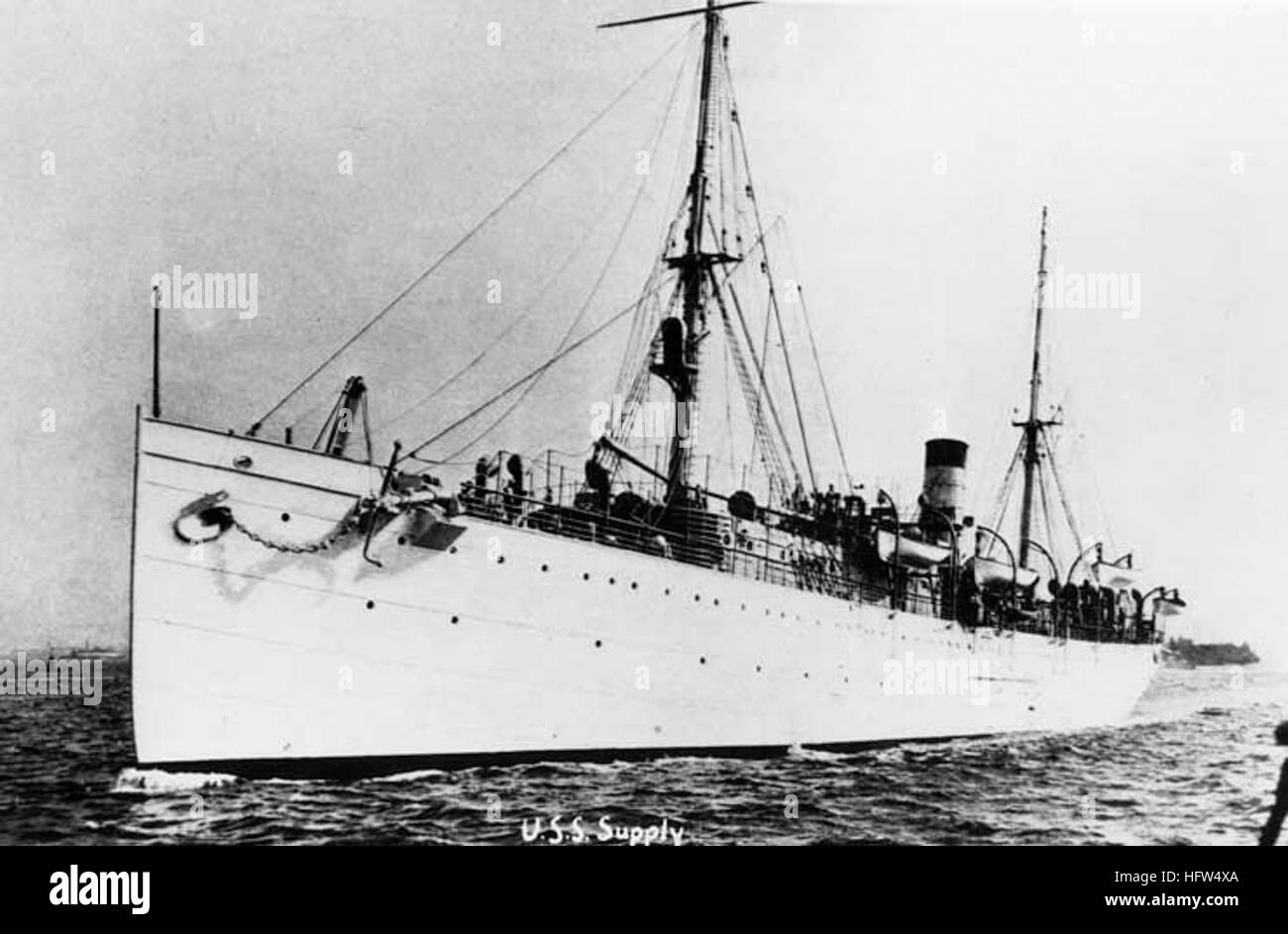 USS Supply 1873 Stock Photo - Alamy