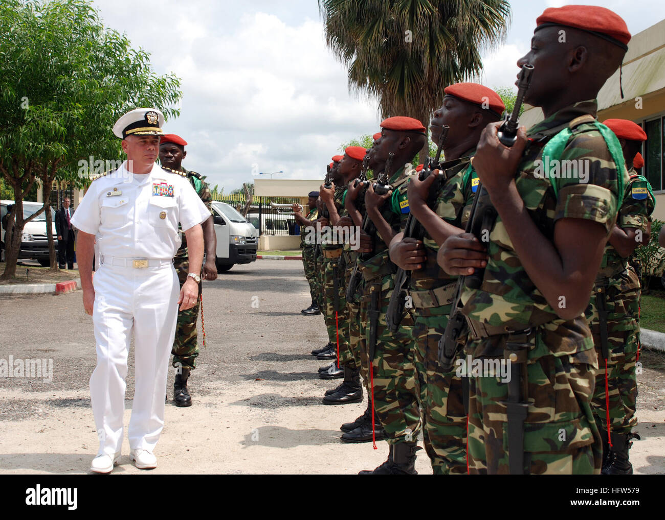 Gabonese army hi-res stock photography and images - Alamy