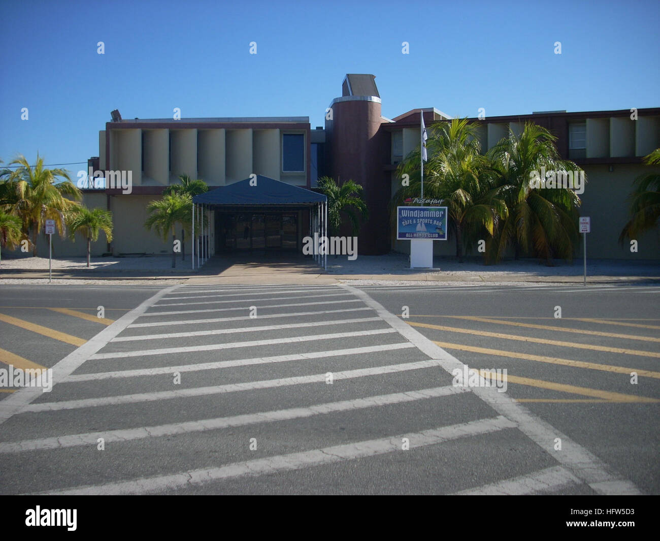 Windjammer Club, facade, Guantanamo Stock Photo - Alamy