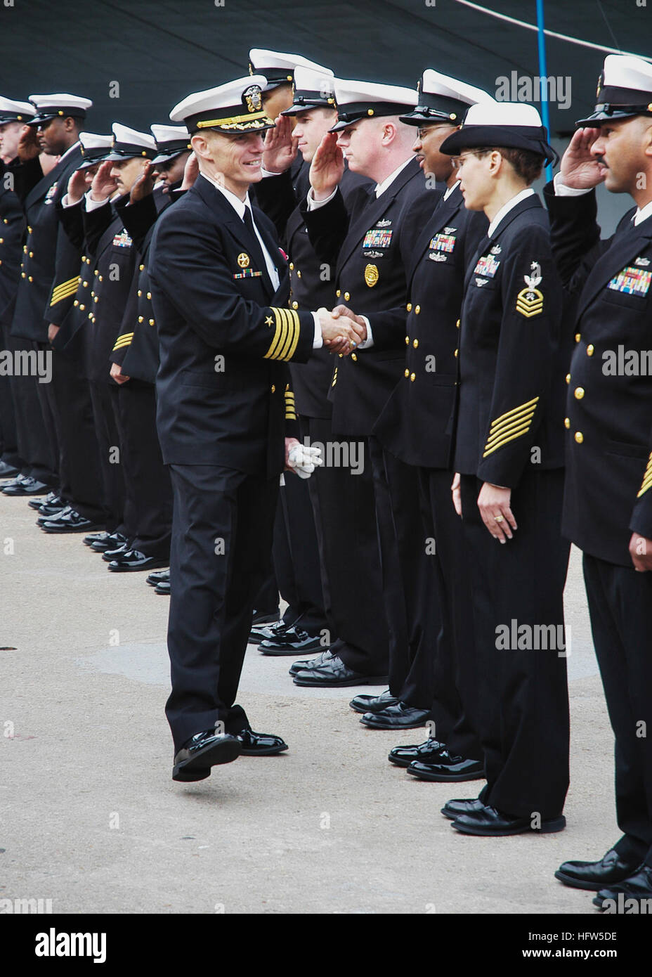 080111-N-9116H-006 NORFOLK, Va. (Jan. 11, 2008) Capt. J. R. Haley ...