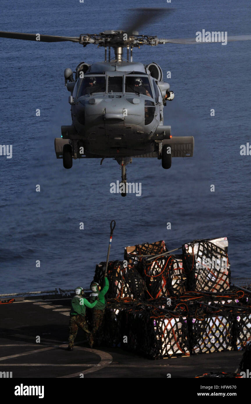 091104-N-3038W-309 GULF OF OMAN (Nov. 4, 2009) An MH-60S Sea Hawk ...