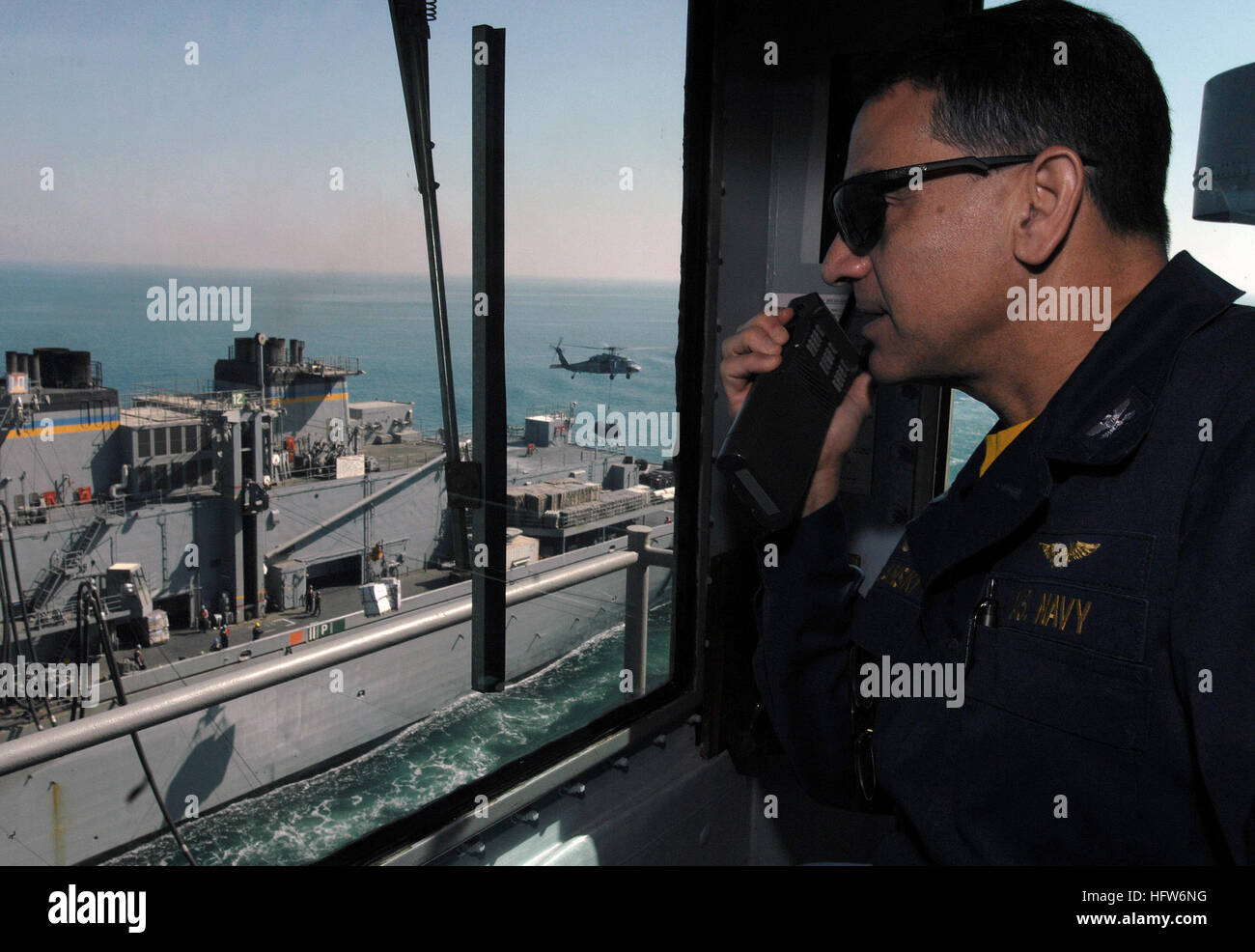 080209-N-8923M-003 PERSIAN GULF (Feb. 9, 2008) Capt. Herman Shelanski ...