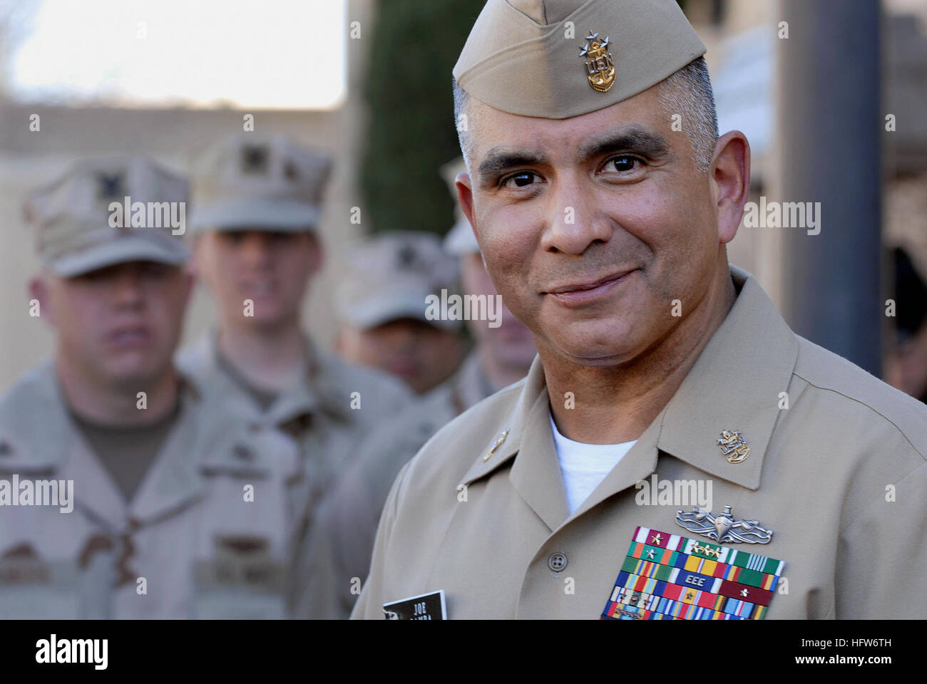 080212-N-9818V-331 FORT BLISS, Texas (Feb. 12, 2008) Master Chief Petty ...