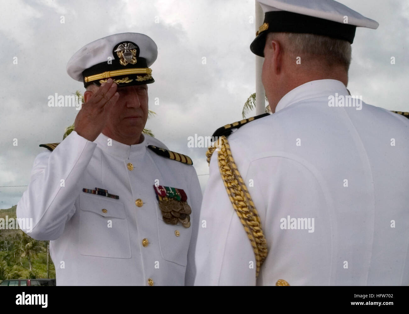 050610-N-7293M-078 Nimitz Hill, Guam (June 10, 2005) - Capt. Kenneth W ...