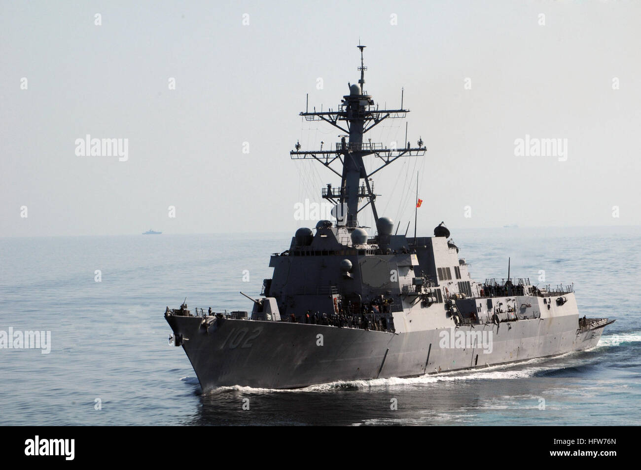 091127-N-3038W-002 GULF OF OMAN (Nov. 27, 2009) The guided-missile ...