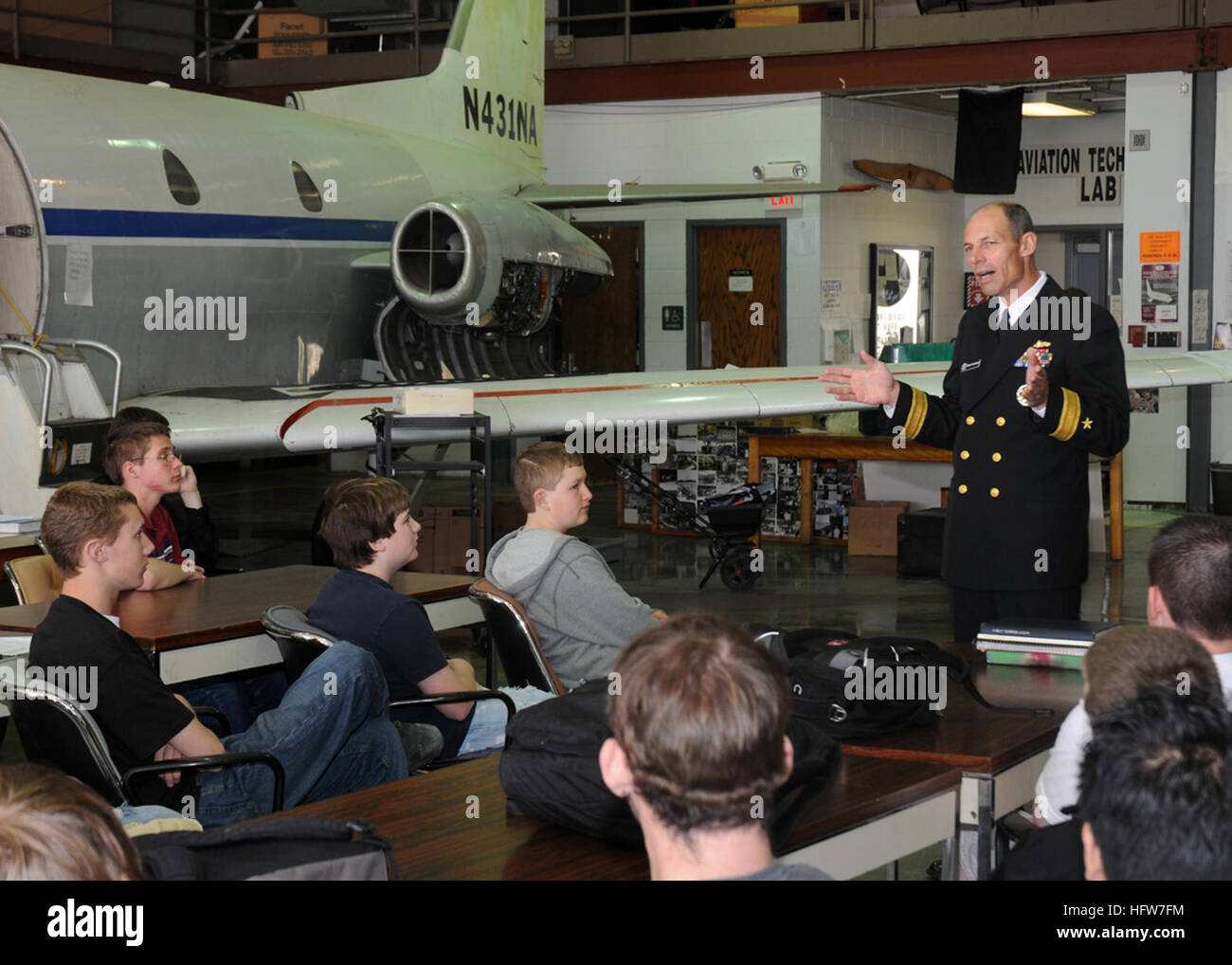 U s navy rear adm michael franken hi-res stock photography and images ...
