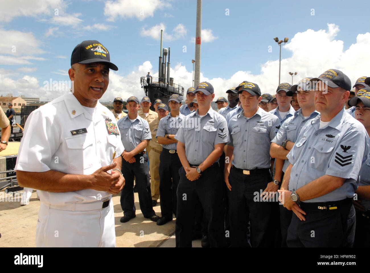 080612-N-9818V-107 PEARL HARBOR, Hawaii (June 12, 2008) Master Chief ...