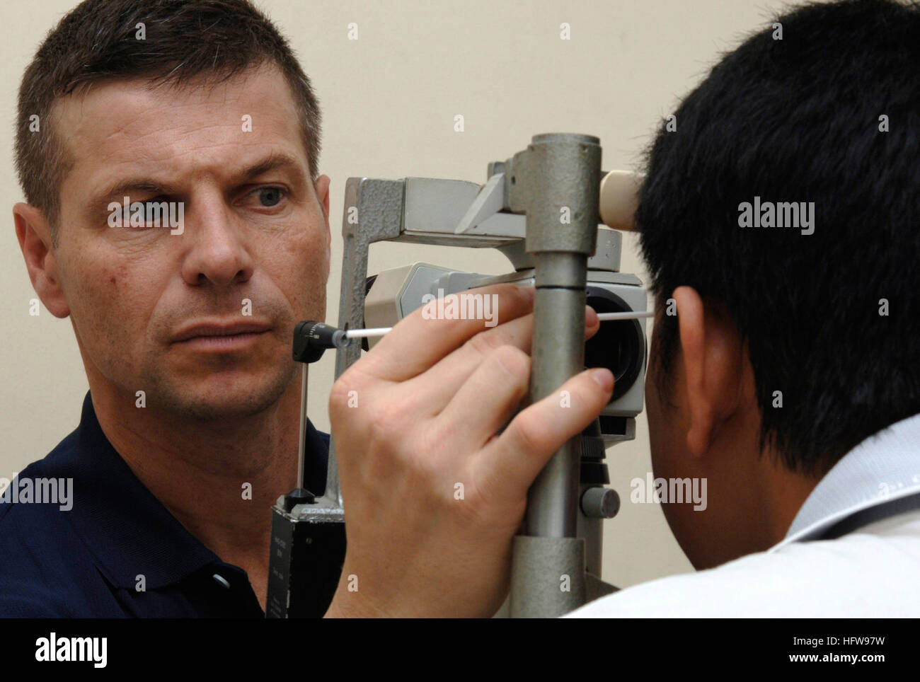 Vietnam eye screening hi-res stock photography and images - Alamy