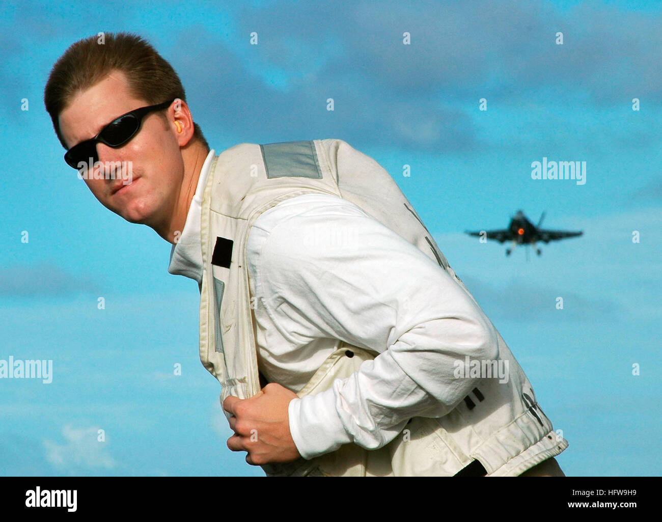 Landing signal officer lso hi-res stock photography and images - Alamy
