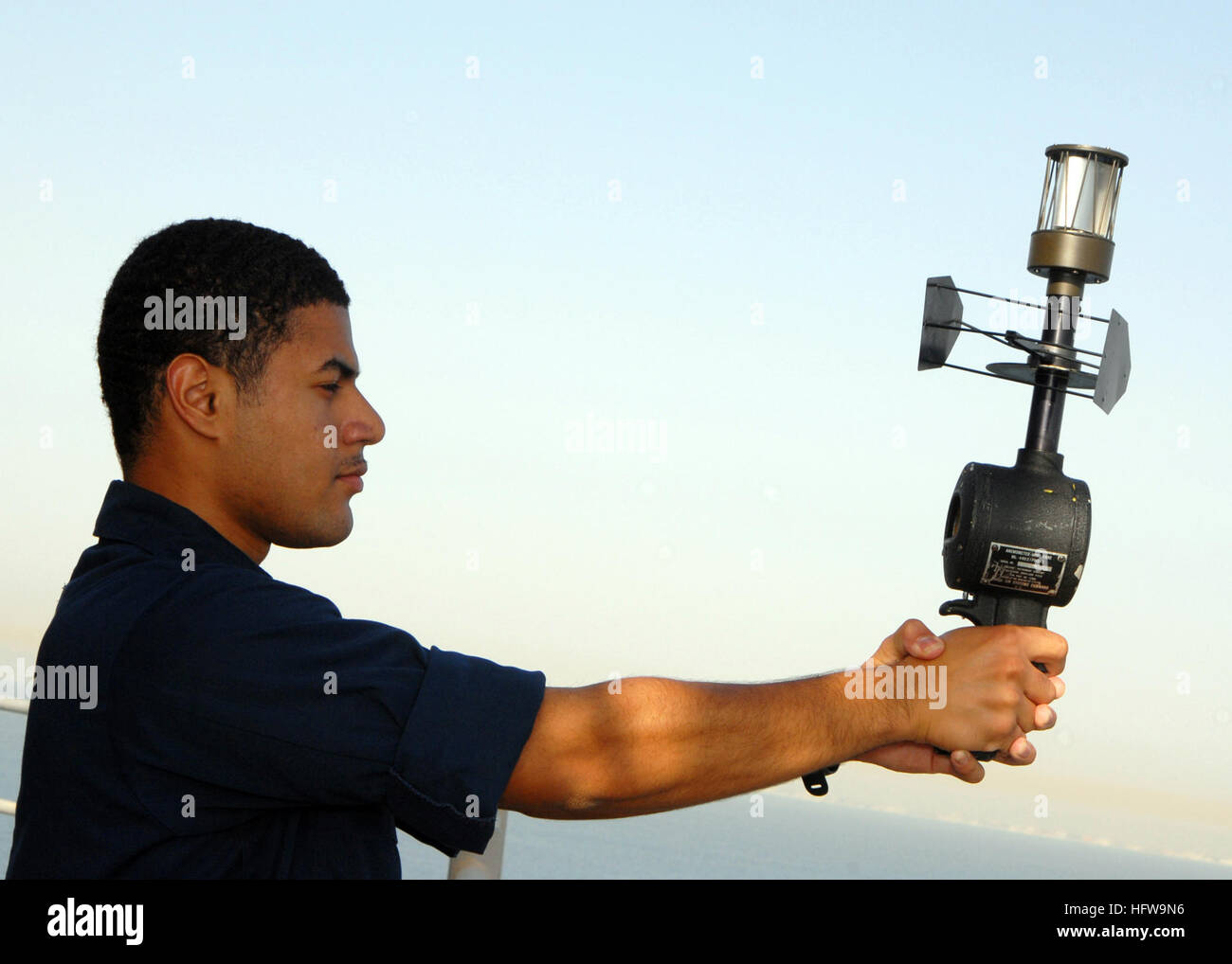 Hand held anemometer hi-res stock photography and images - Alamy