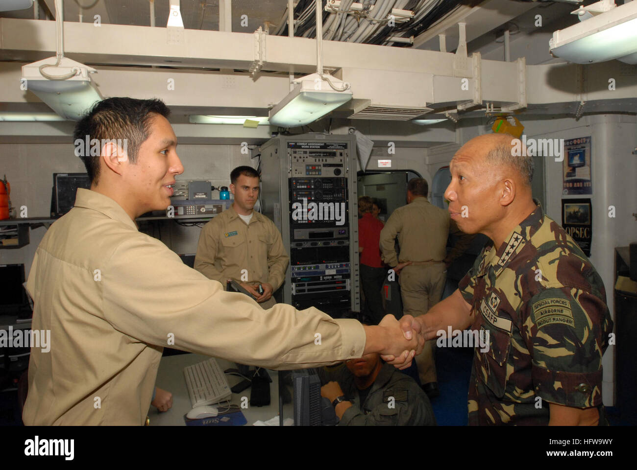 080629-N-7730P-009 PACIFIC (June 29, 2008) Armed Forces of the ...