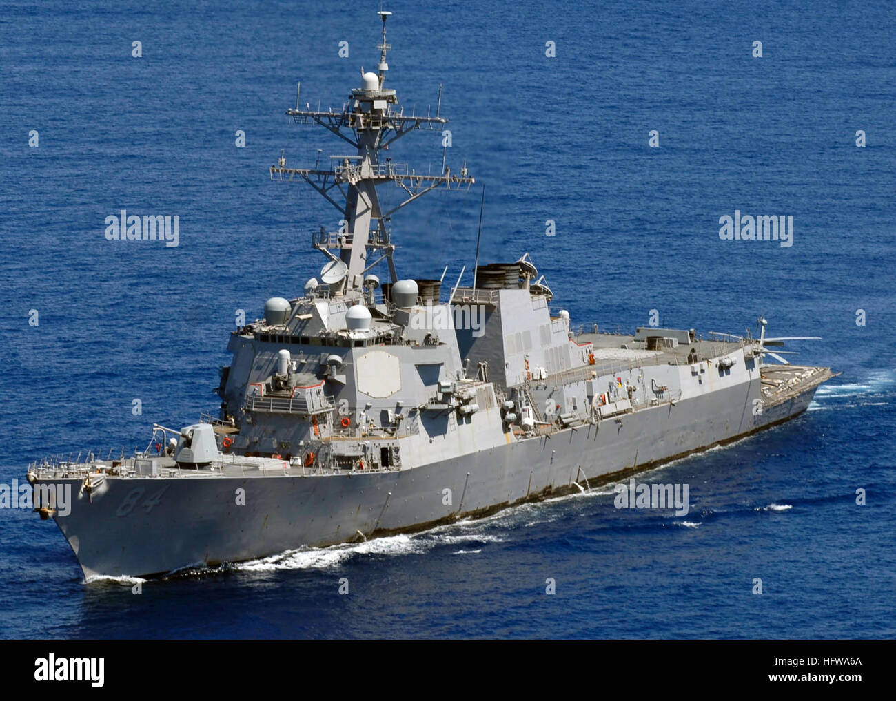 080705-N-2735T-128 ATLANTIC OCEAN (July 5, 2008) The guided-missile ...