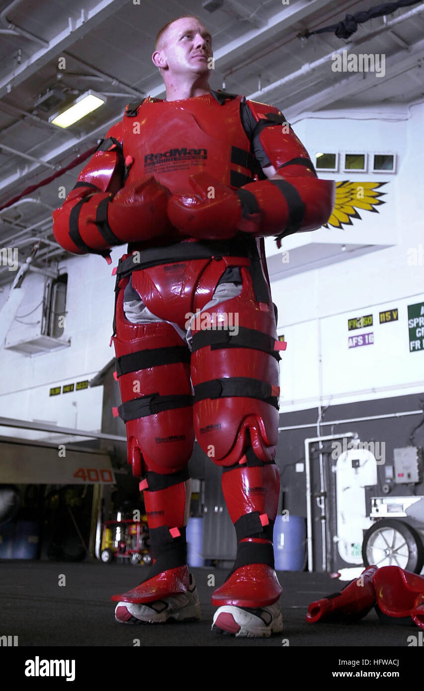 Padded suit hi-res stock photography and images - Alamy