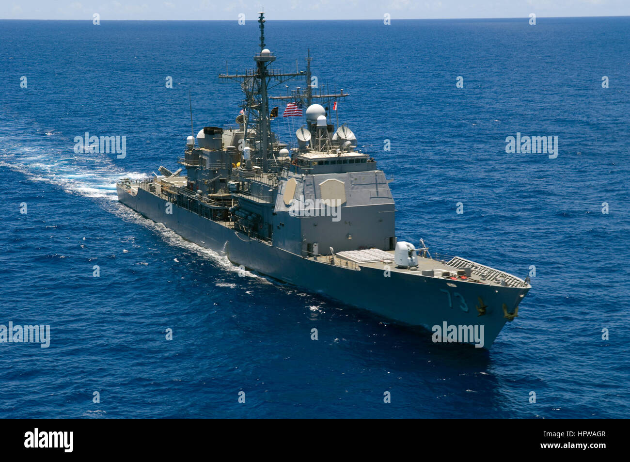 080713-N-7949W-059 PACIFIC OCEAN (July 13, 2008) The guided-missile ...