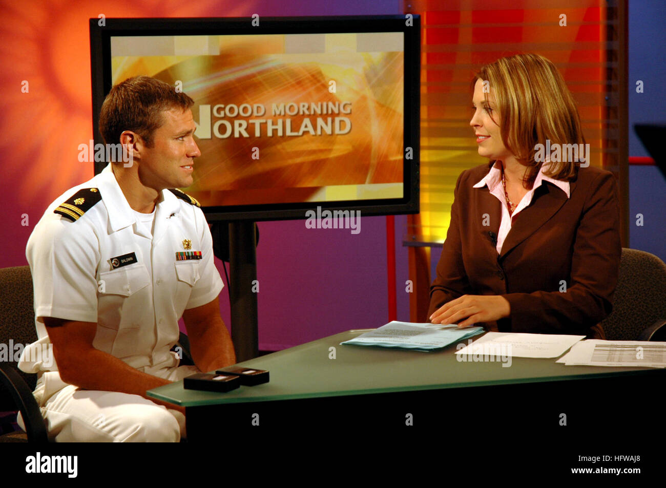 080714-N-7006N-002 DULUTH, Minn. (July 14, 2008) Lt. Andrew Baldwin, M ...