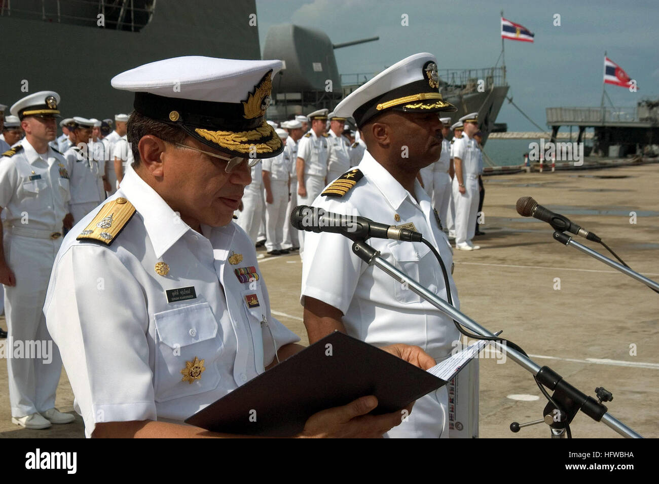 060620-N-8573H-001 Thailand (June 20, 2006) - Commander Frigate ...