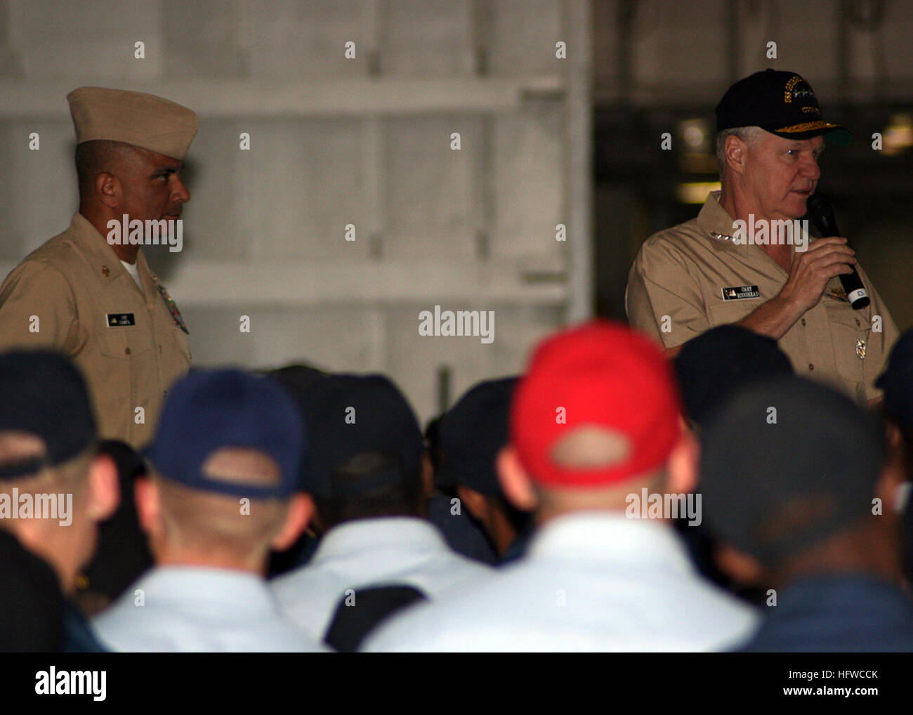 Uss george washington cvn 73 chief petty officer hi-res stock ...
