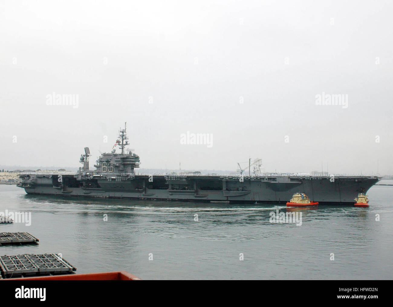 Uss kitty hawk island hi-res stock photography and images - Alamy
