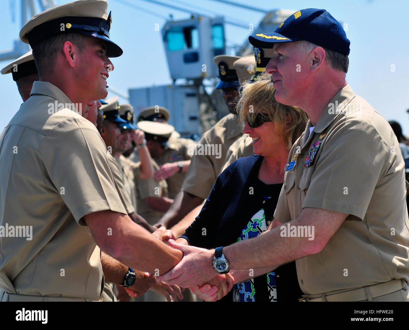 Uss Carl Vinson Commanding Officer High Resolution Stock Photography ...