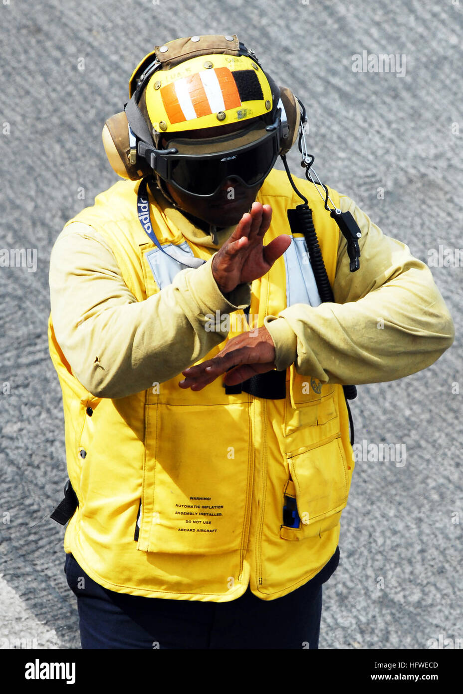 Ship Hand Signals High Resolution Stock Photography and Images - Alamy