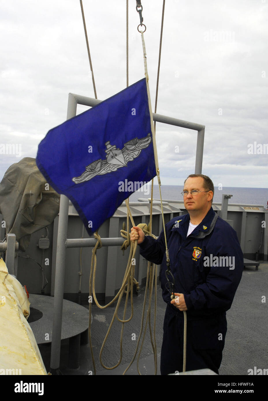 Flight deck pennant hi-res stock photography and images - Alamy