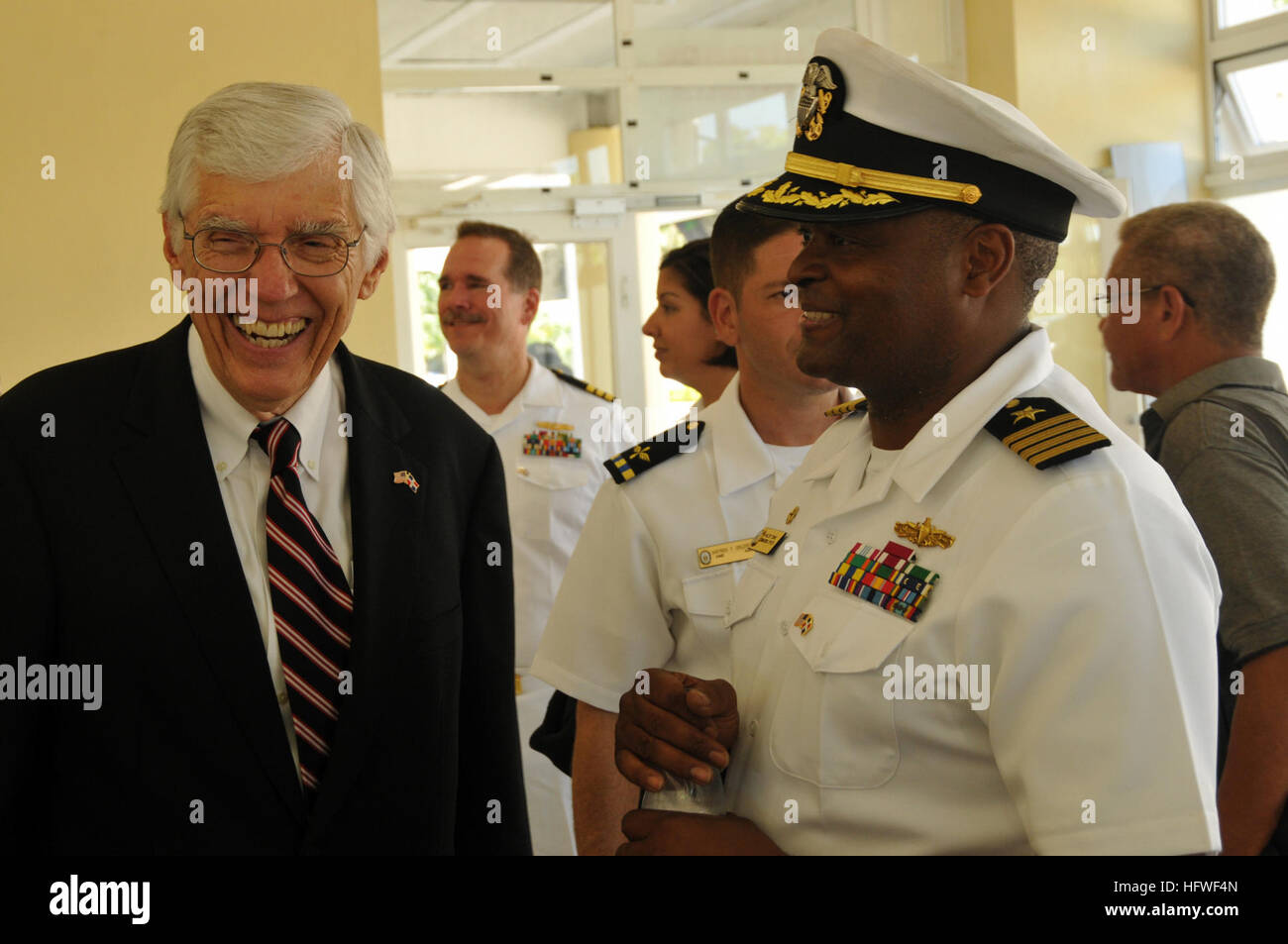 Capt. Walter Towns, commanding officer of the amphibious assault ship ...