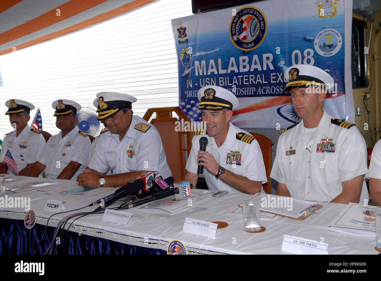 081018-N-1635S-008 INDIAN OCEAN (Oct. 18, 2008) Capt. John P. Nolan ...