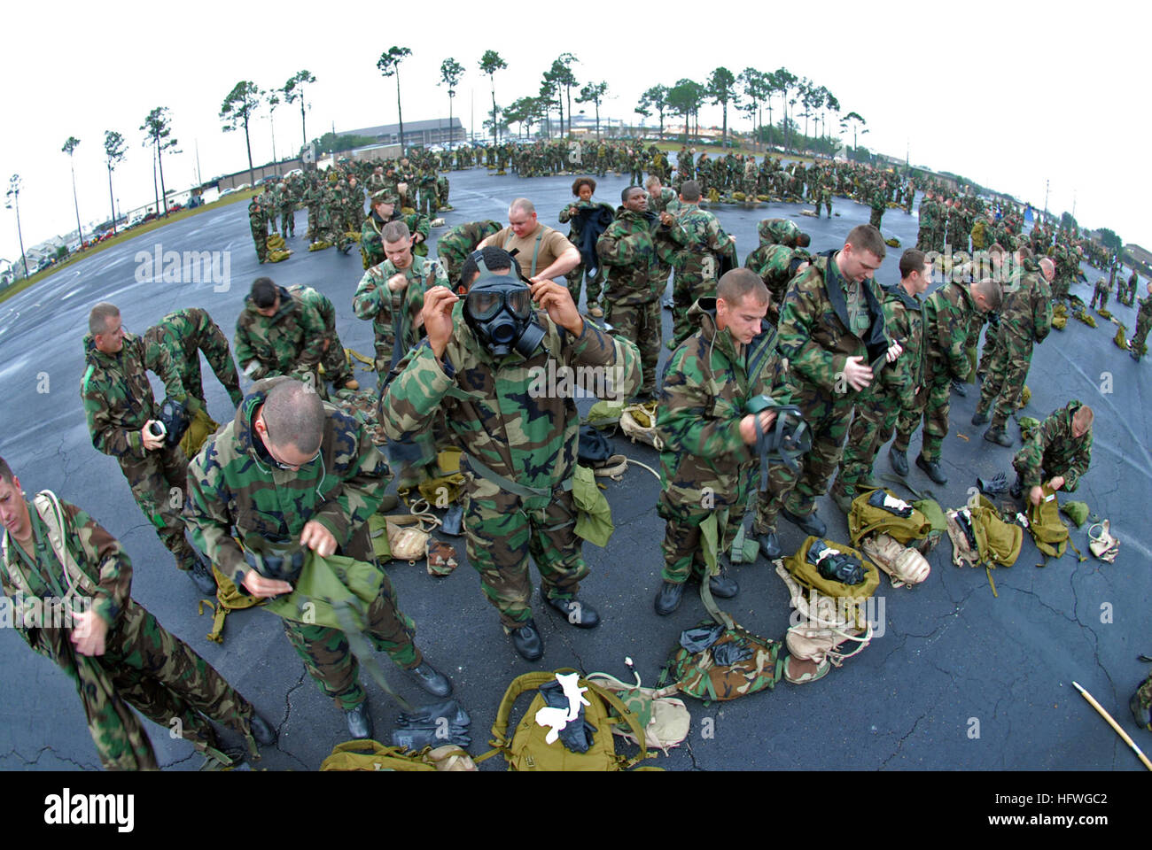 Seabees at naval construction battalion center gulfport hi-res stock ...