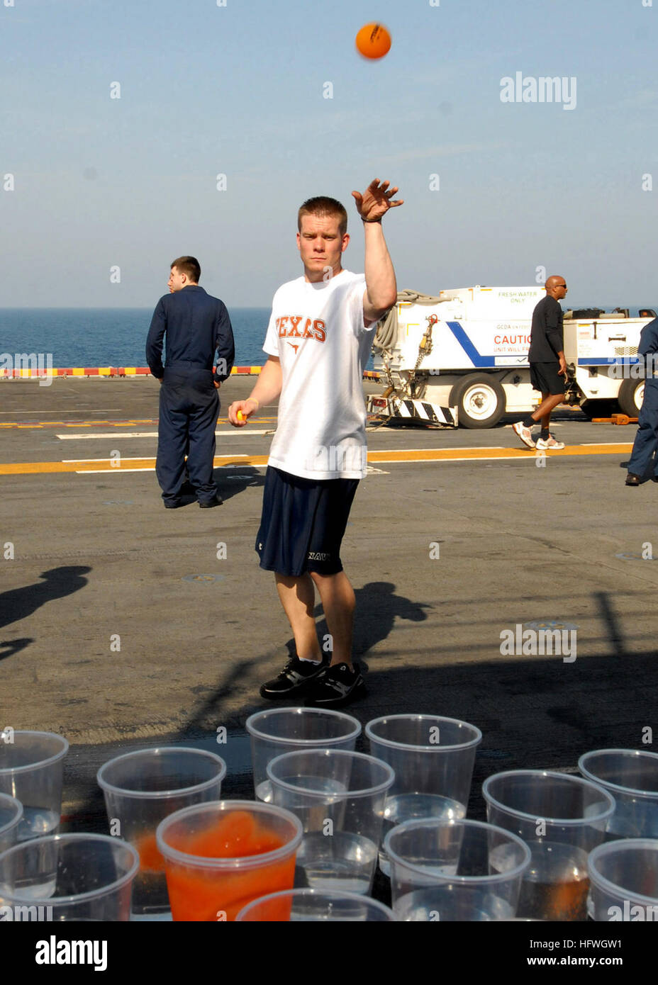 081103-N-6282K-229 PERSIAN GULF (Nov. 3, 2008) Aviation Boatswain's ...