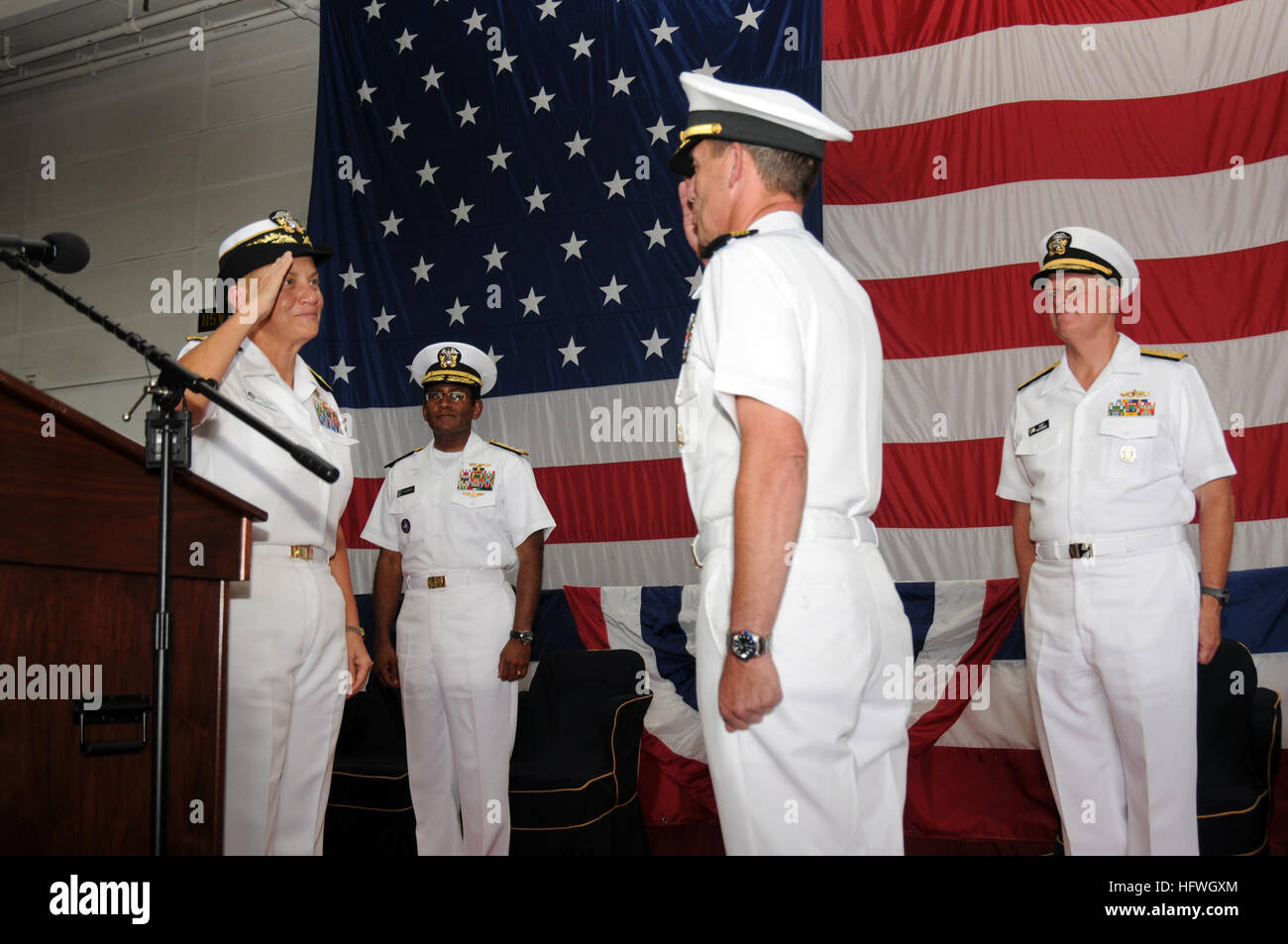 100729-N-5446H-146 NORFOLK (July 29, 2010) Rear Adm. Nora W. Tyson ...