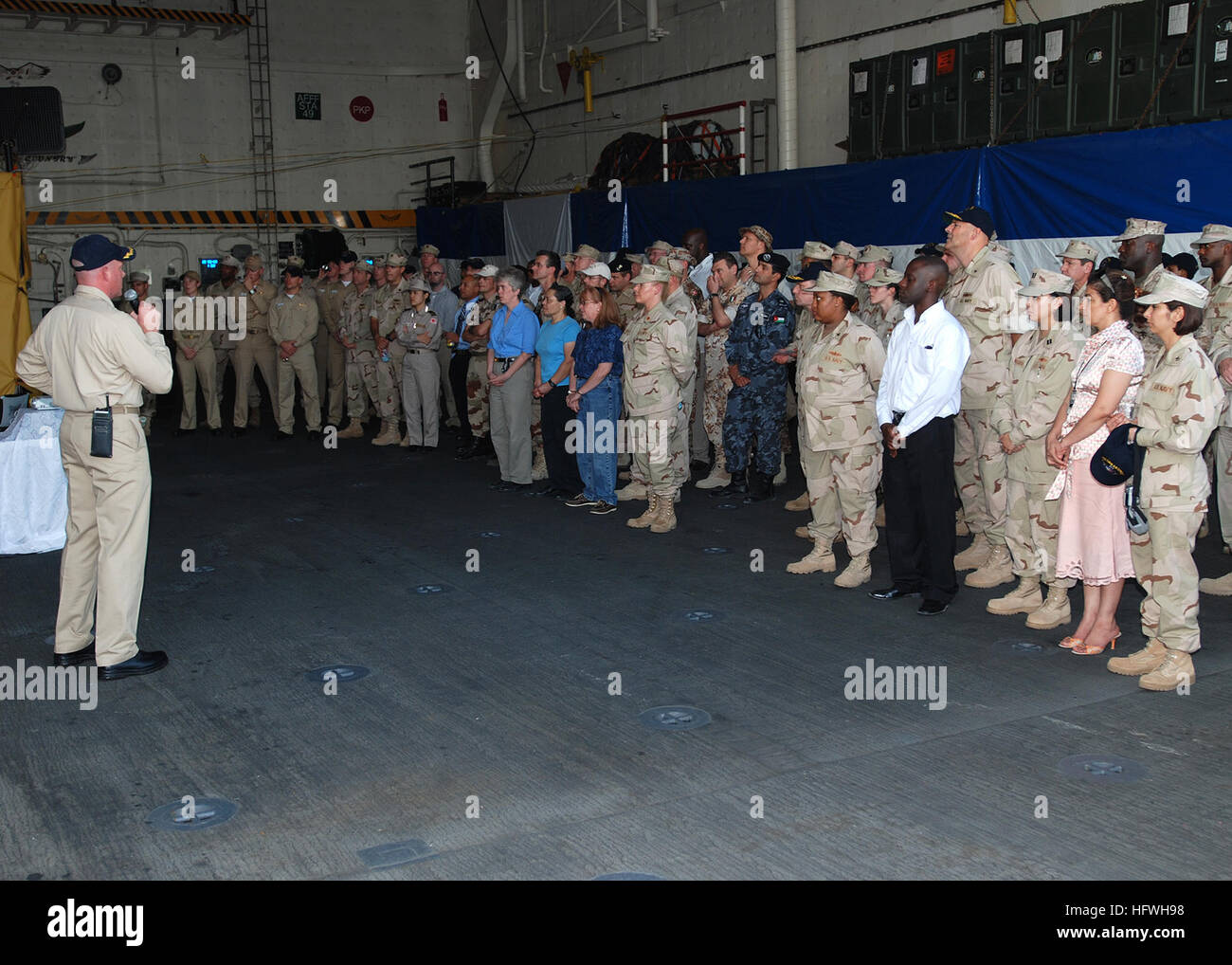 Commanding officer of amphibiou hi-res stock photography and images - Alamy