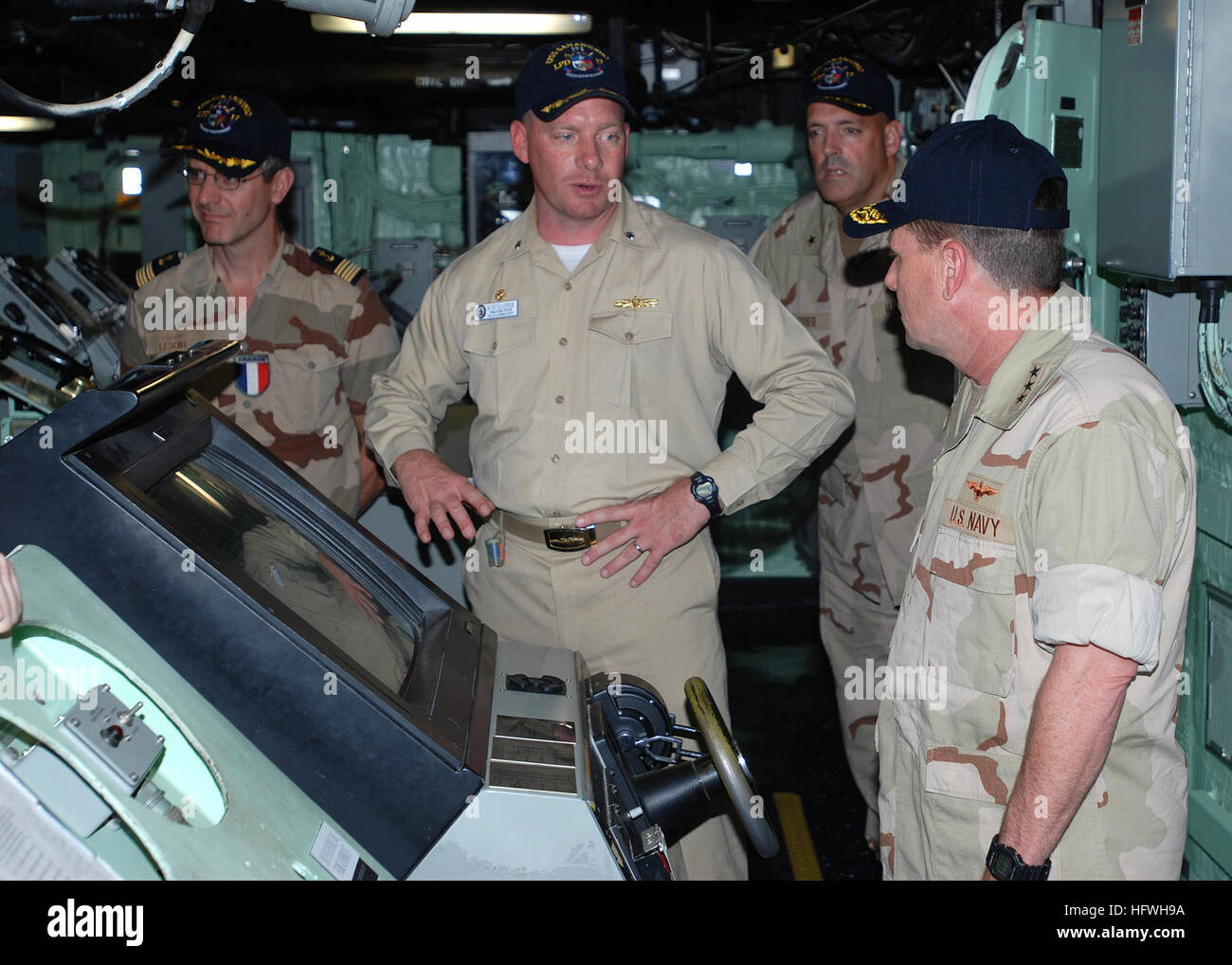 081112-N-0803S-001 MANAMA, Bahrain (Nov. 12, 2008) Cmdr. Kurt Kastner ...
