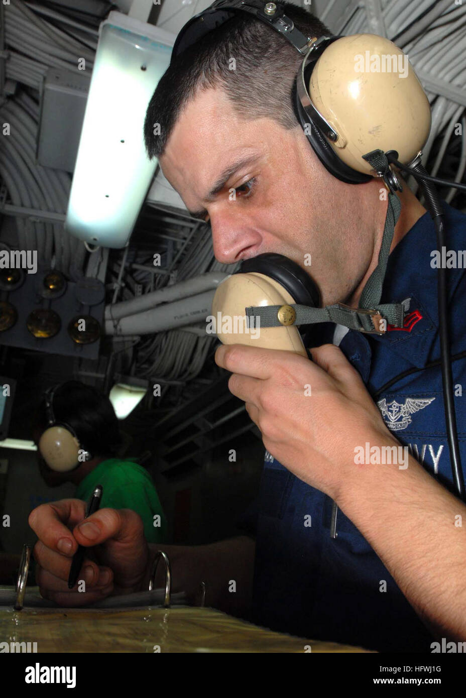 Catapult control station hi-res stock photography and images - Alamy