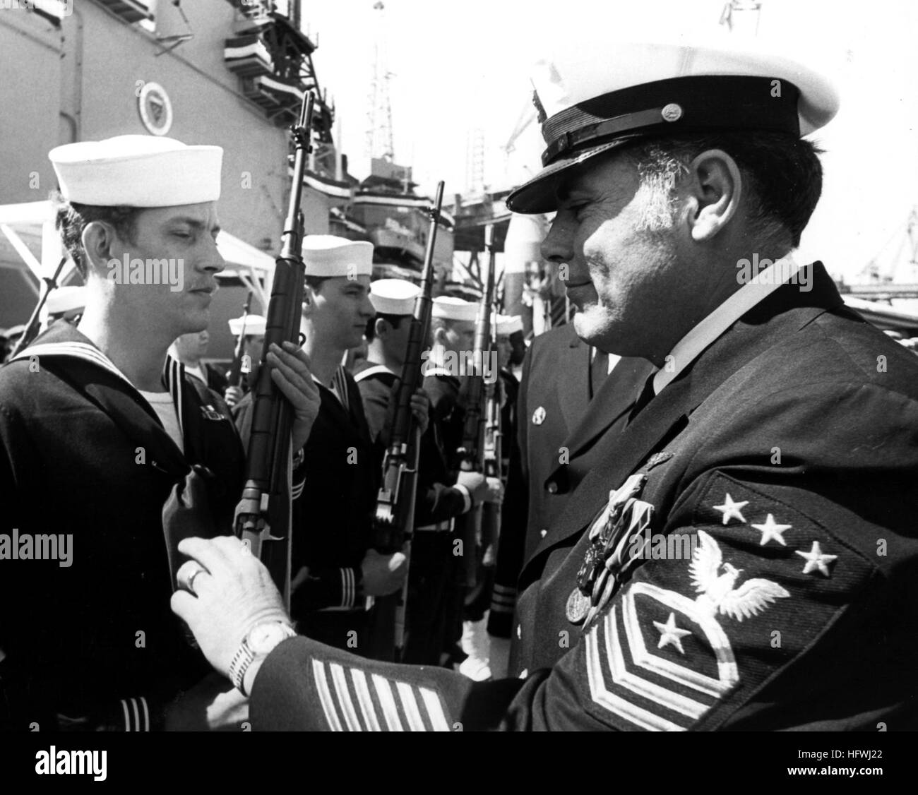 Us navy u s chief Black and White Stock Photos & Images - Alamy