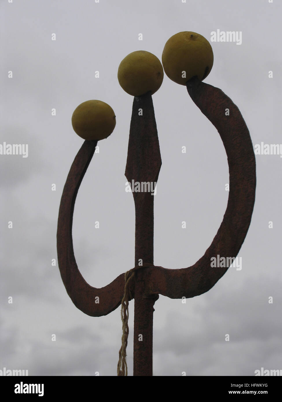 Trishool - Symbol of Lord Shiva Stock Photo - Alamy