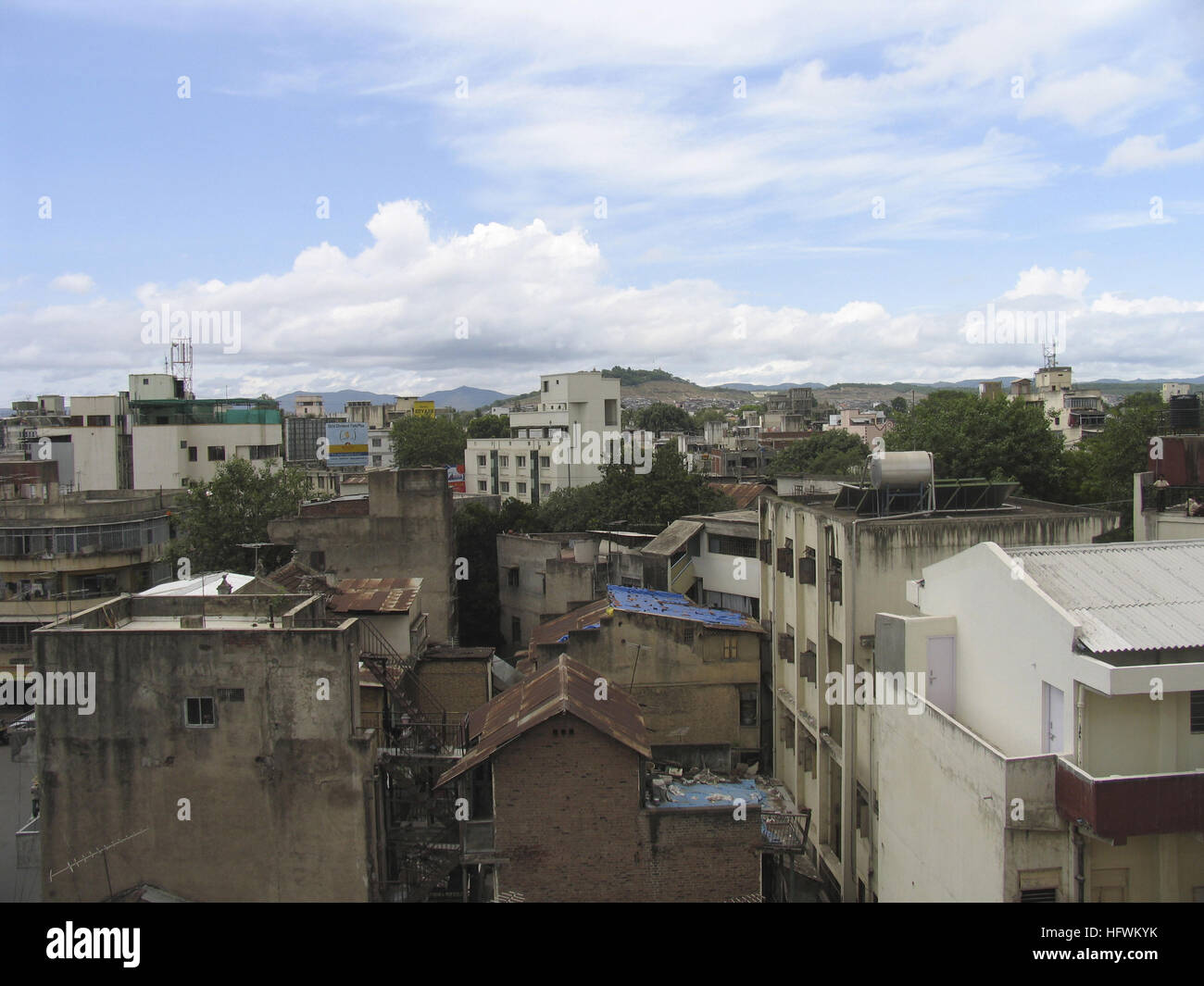 Buildings in Pune city, Maharashtra India Stock Photo - Alamy
