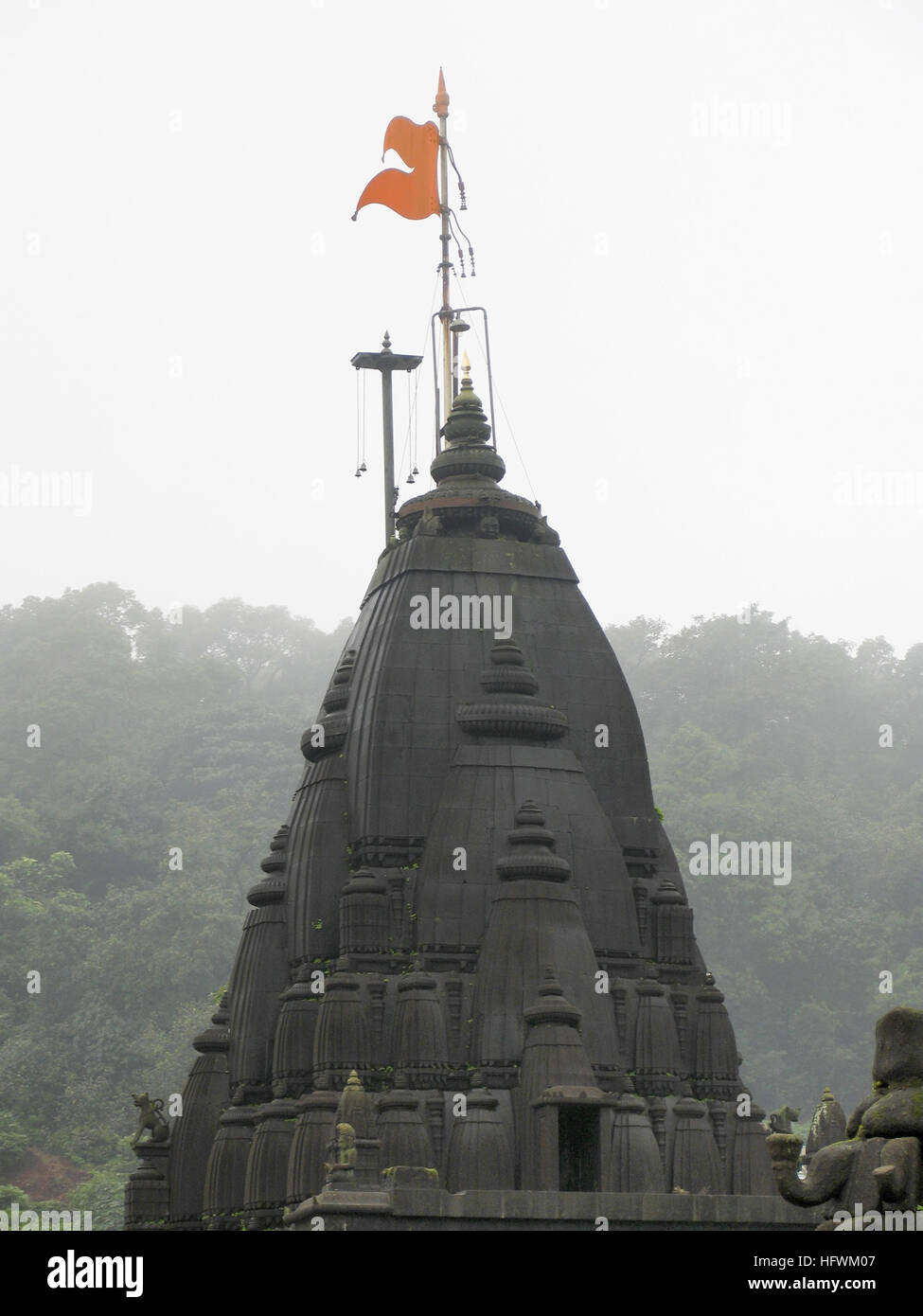 Shikara of temple of Bhimashankar Temple. One of the 12 Sacred ...