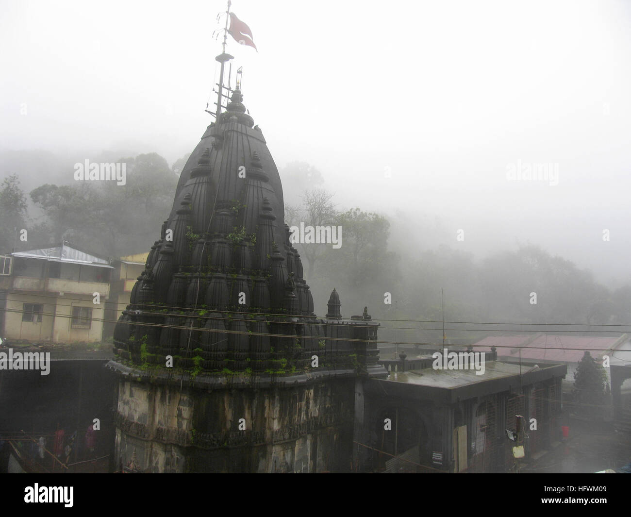 Shikara of temple of Bhimashankar Temple. One of the 12 Sacred ...