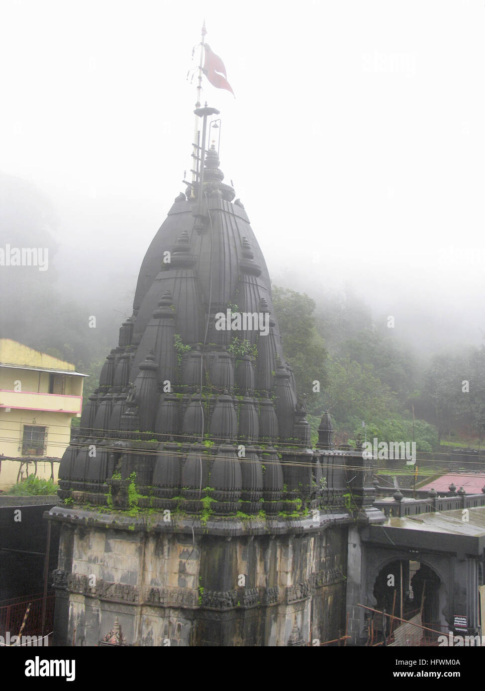 Shikara of temple of Bhimashankar Temple. One of the 12 Sacred ...