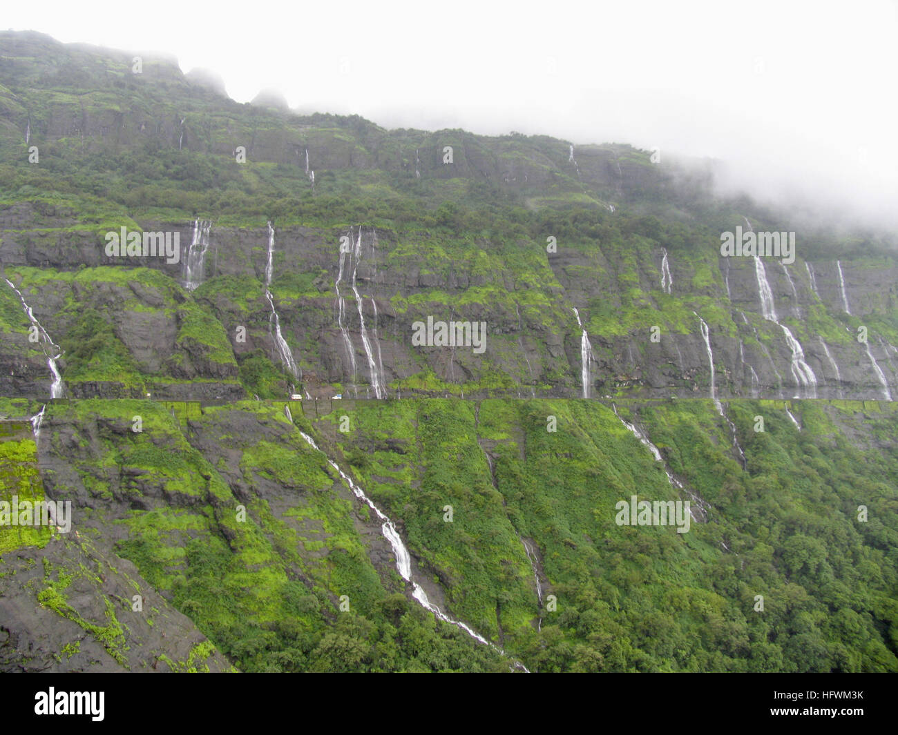 Landscape - Waterfall Malshej Ghat, Maharashtra, India Stock Photo - Alamy