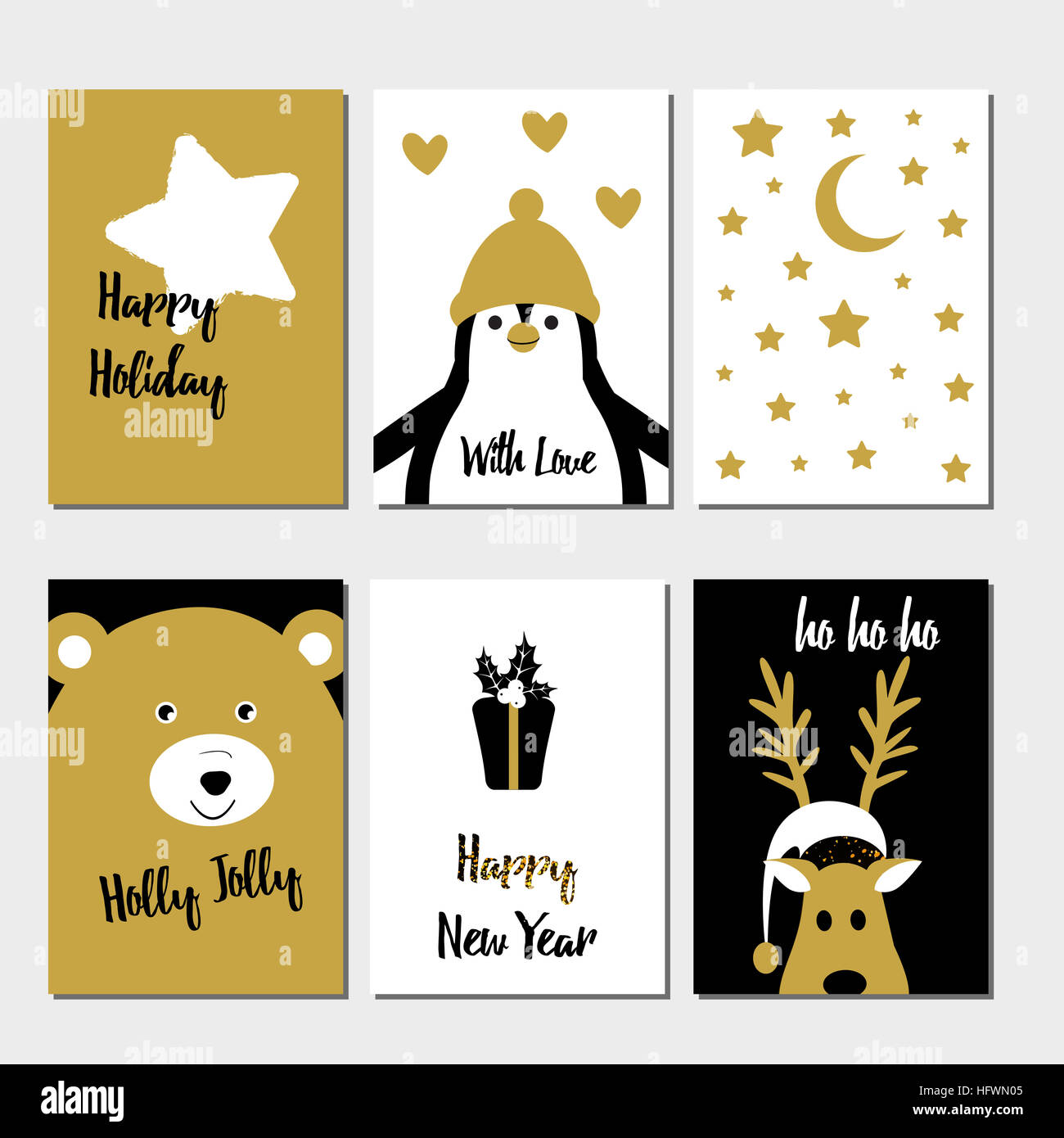 Happy merry christmas simple hi-res stock photography and images - Alamy