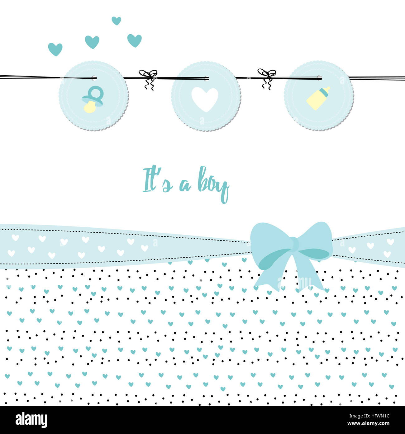 Blue Baby Borders